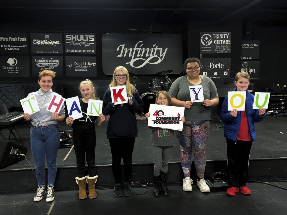 Infinity Visual and Performing Arts Center receives funding from CRCF ...